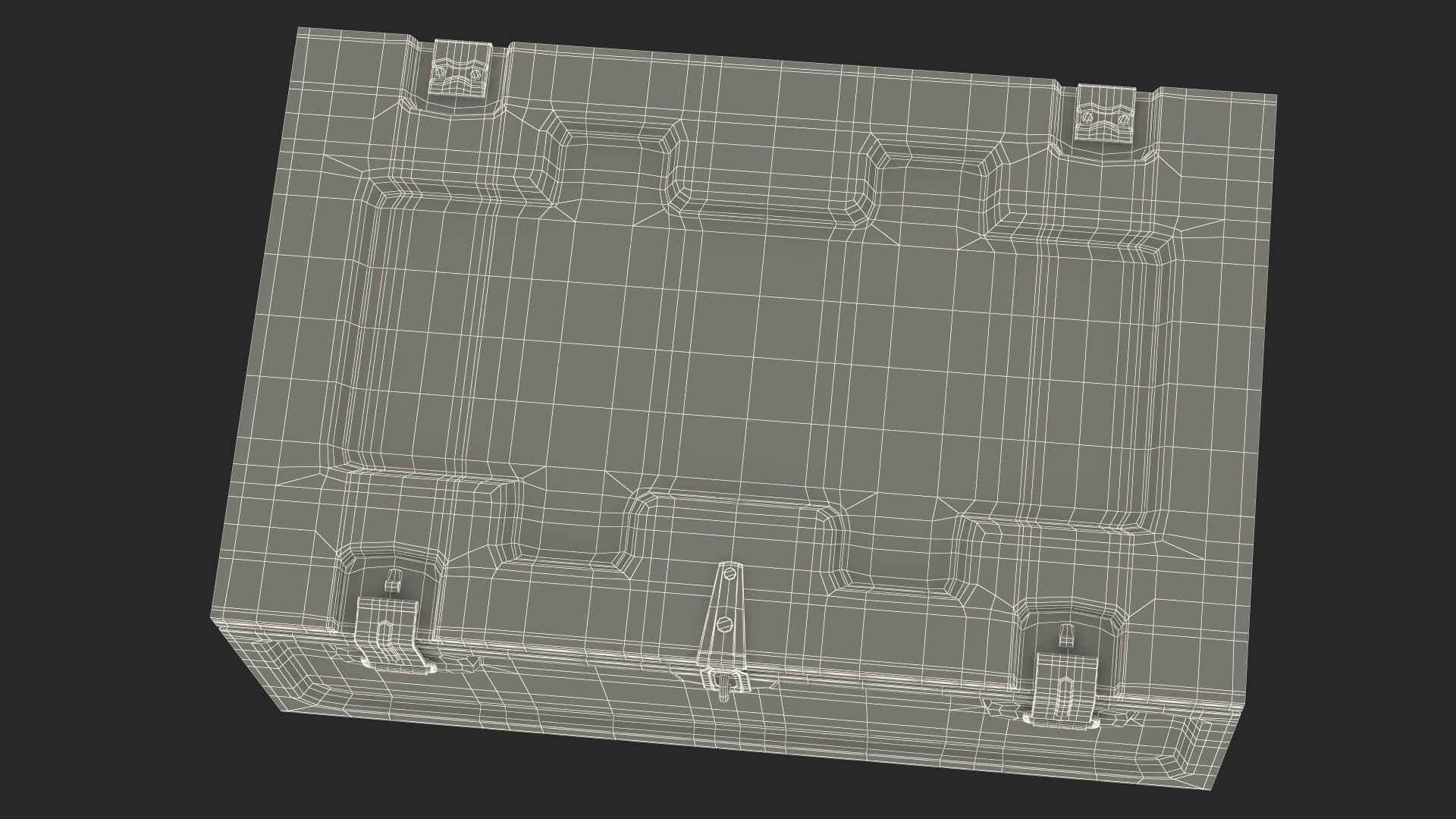 3D Metal Weapon Crate - TurboSquid 2061797