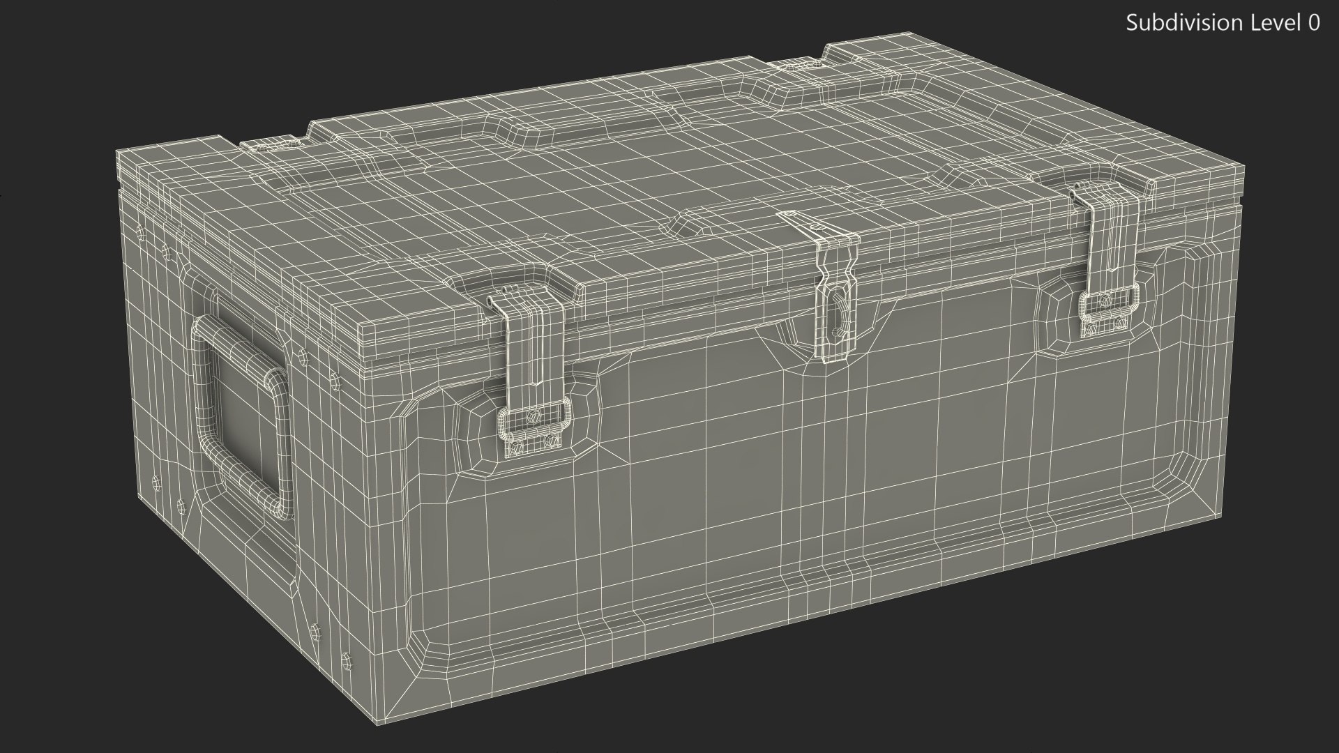 3D Metal Weapon Crate - TurboSquid 2061797