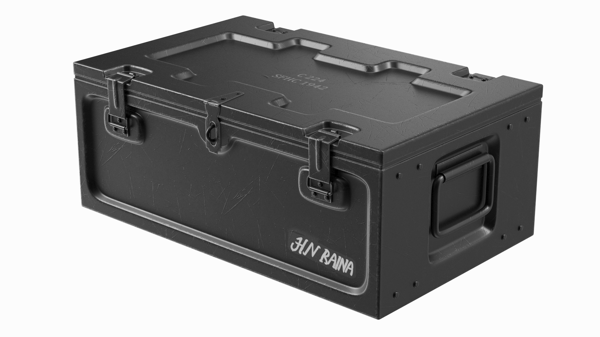 3D Metal Weapon Crate - TurboSquid 2061797