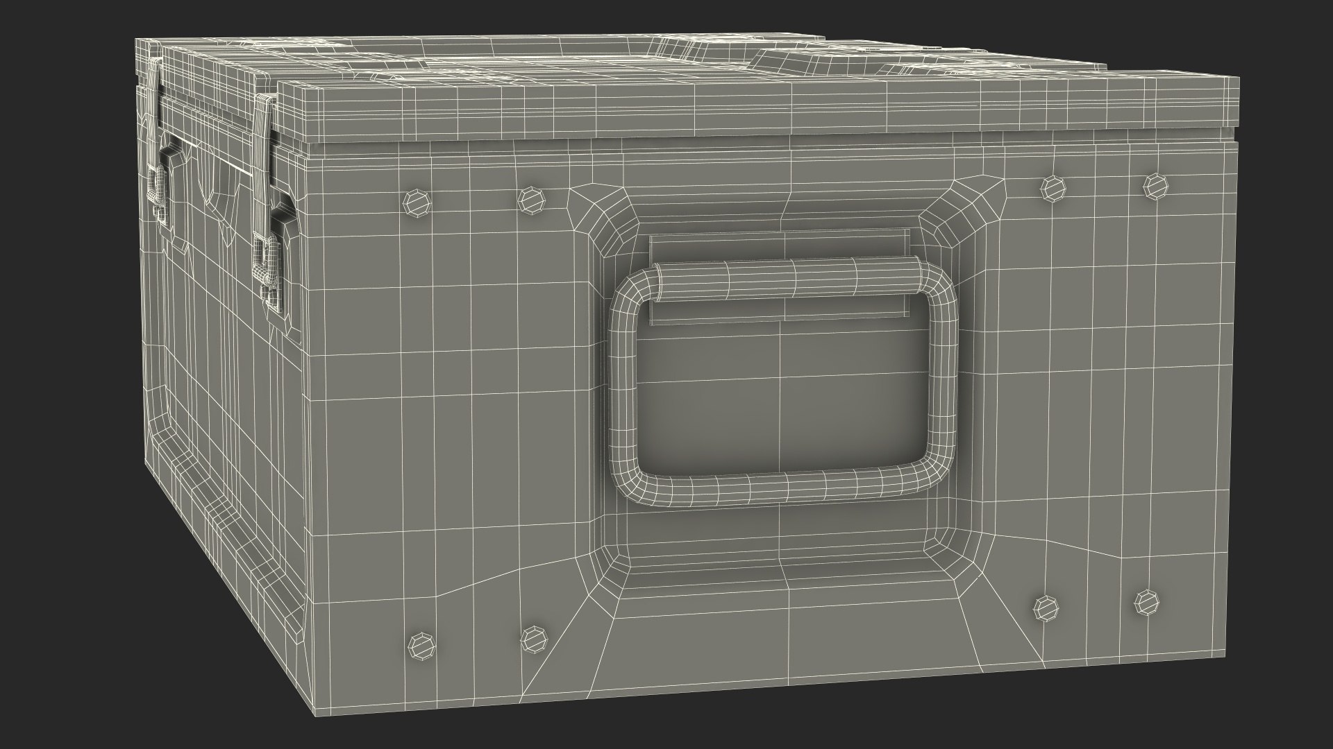 3D Metal Weapon Crate - TurboSquid 2061797