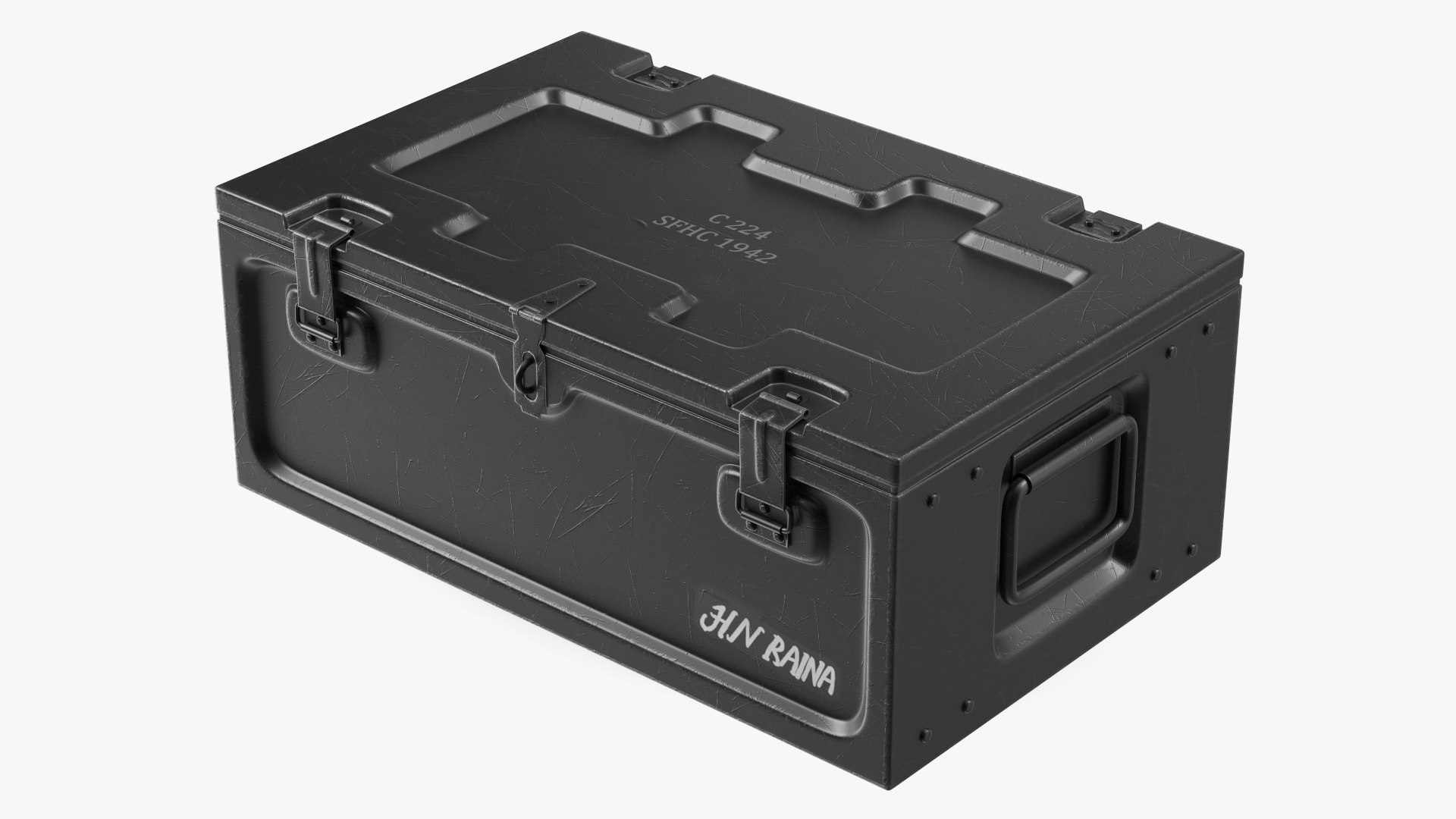 3D Metal Weapon Crate - TurboSquid 2061797