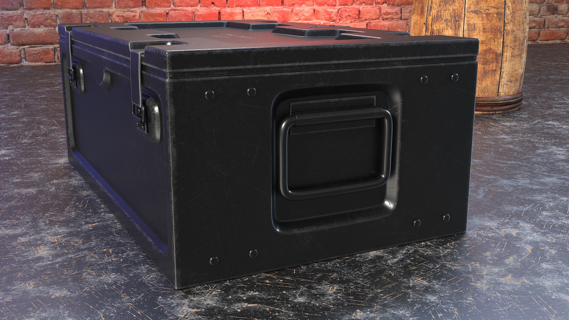 3D Metal Weapon Crate - TurboSquid 2061797