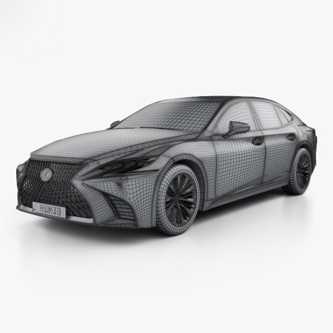 Lexus ls xf50 3D model - TurboSquid 1396327