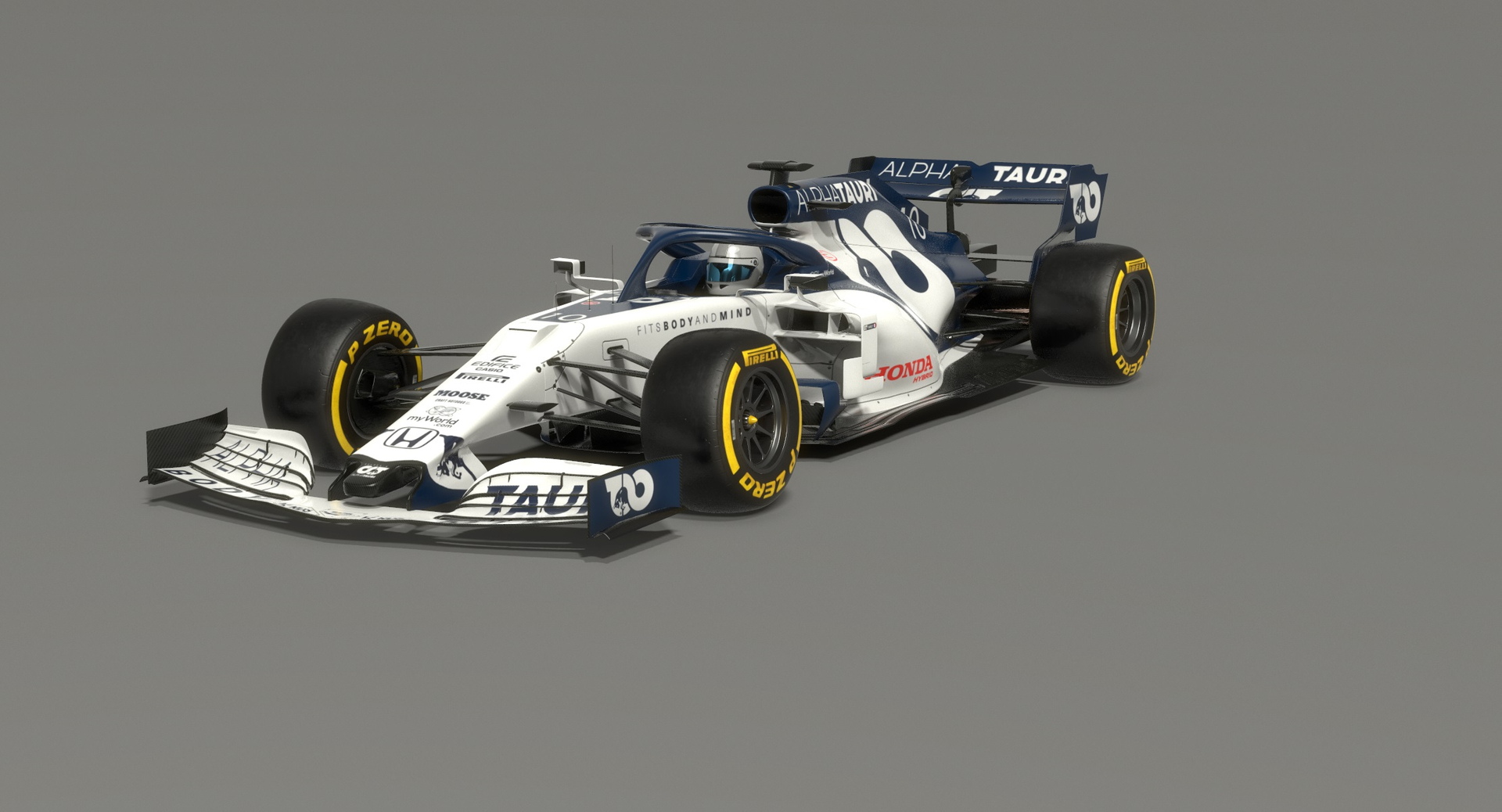 3D scuderia alpha tauri f1 model - TurboSquid 1519475