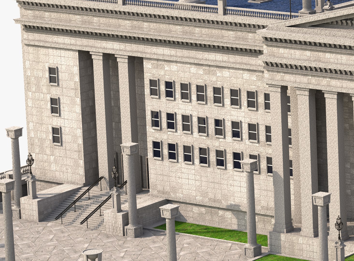 Fantasy White Castle 3D - TurboSquid 1857179