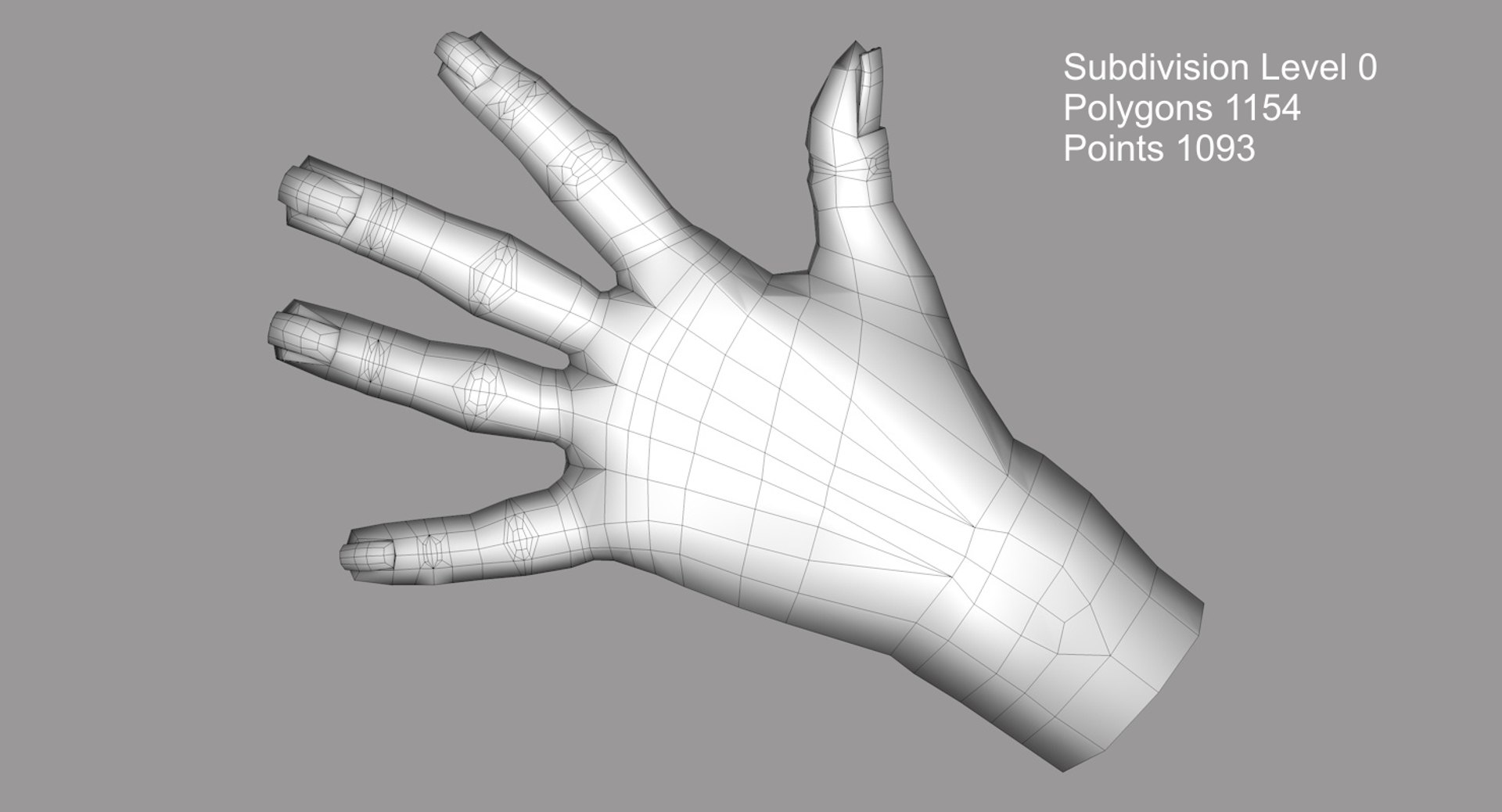 Female Human Hand 3D Model - TurboSquid 1203859