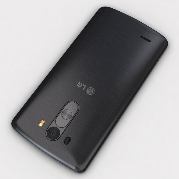 lg g3 black white 3d model