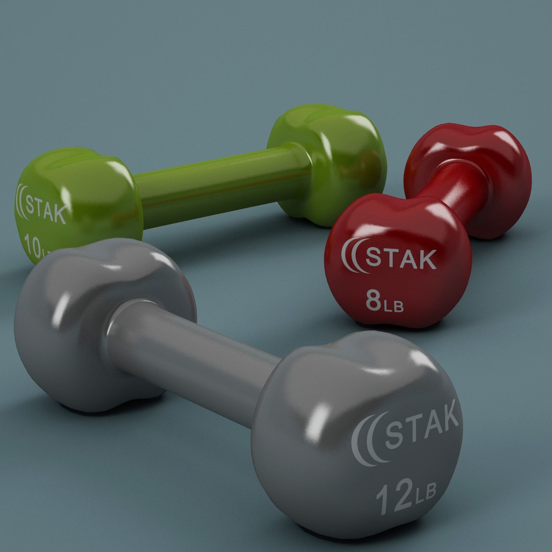 3d Dumbbell Stak Model