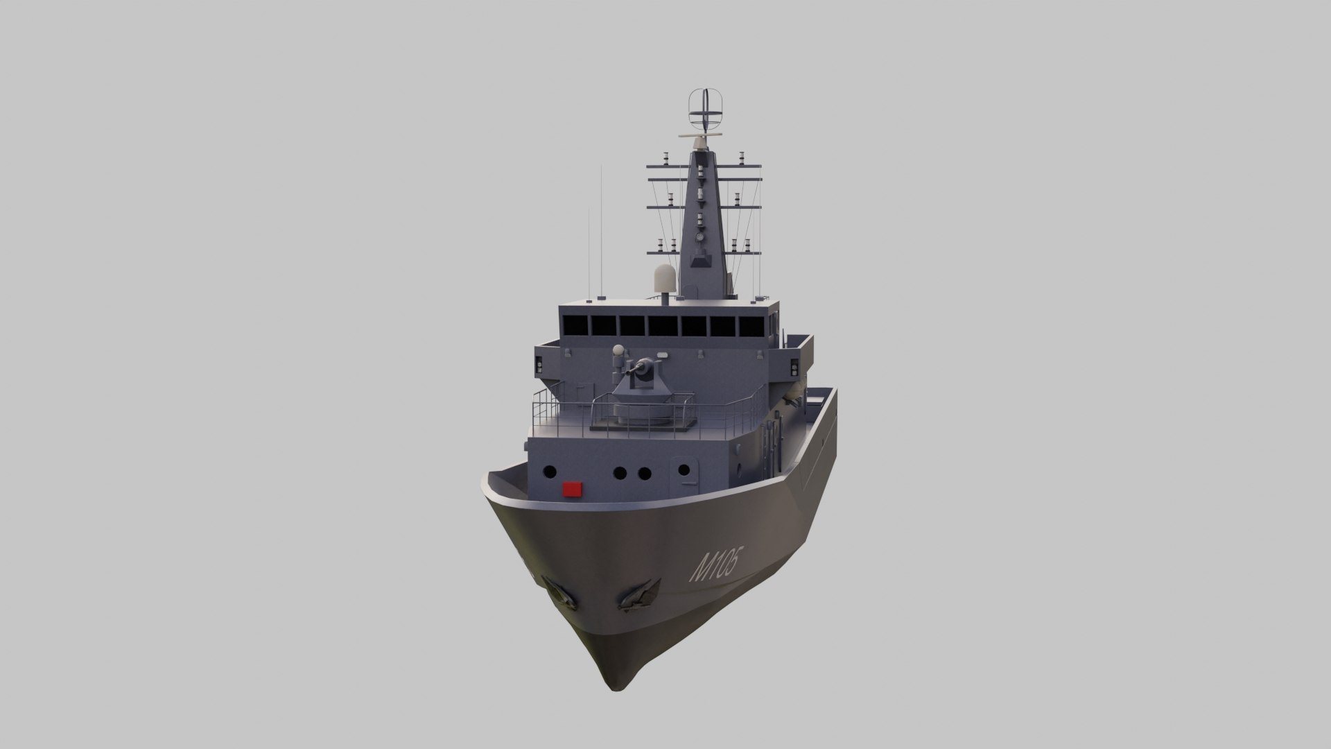 Bedok Class Mine Countermeasure Vessel 3D Model - TurboSquid 2159909