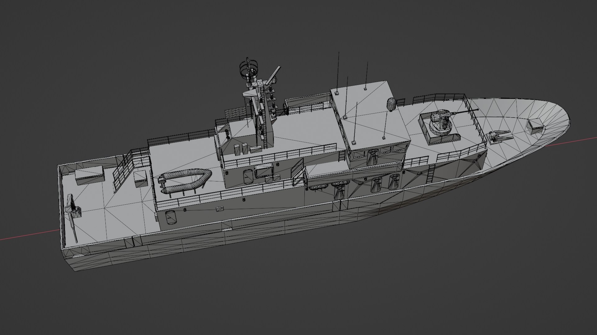 Bedok Class Mine Countermeasure Vessel 3D Model - TurboSquid 2159909