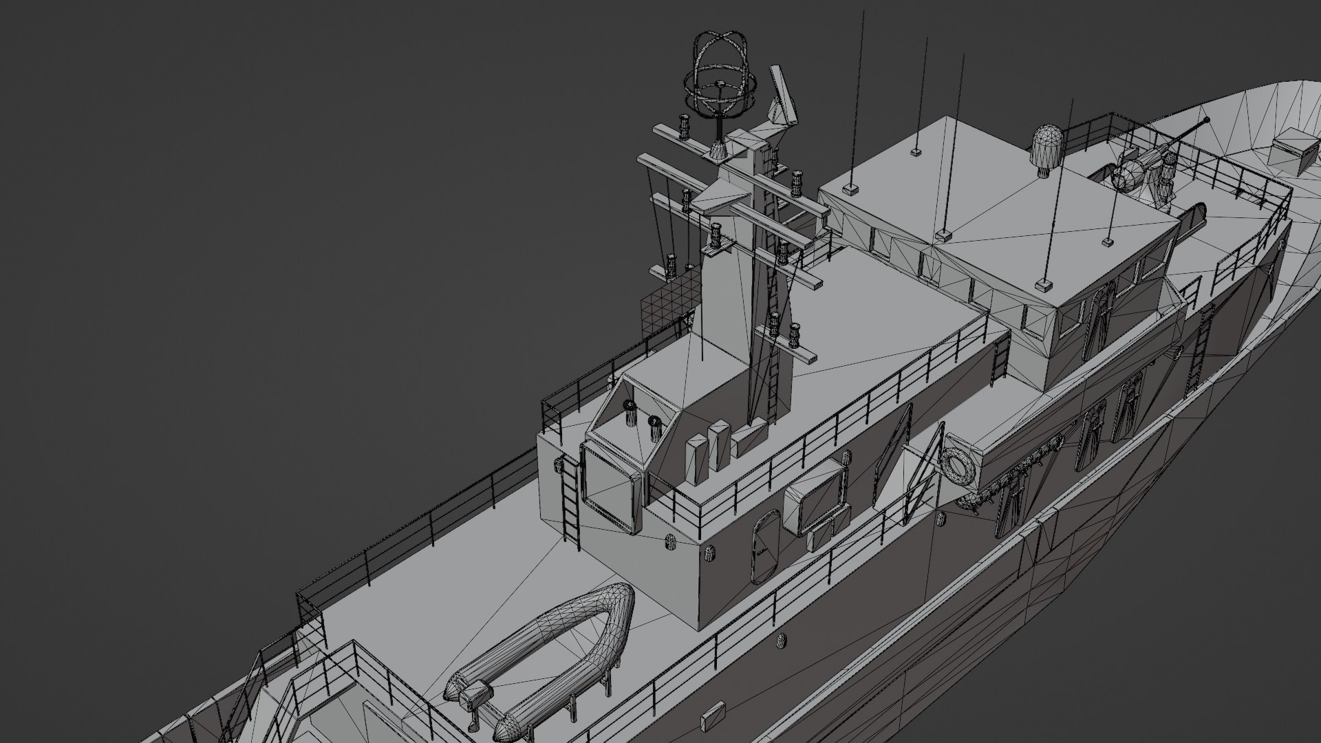 Bedok Class Mine Countermeasure Vessel 3D Model - TurboSquid 2159909