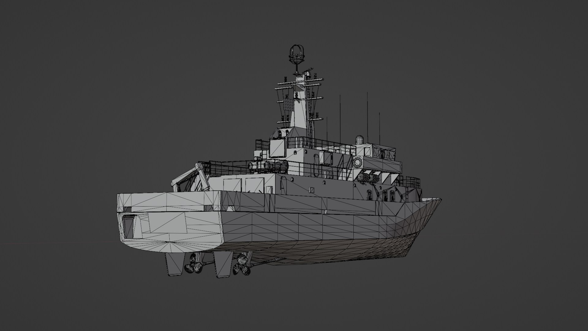 Bedok Class Mine Countermeasure Vessel 3D Model - TurboSquid 2159909