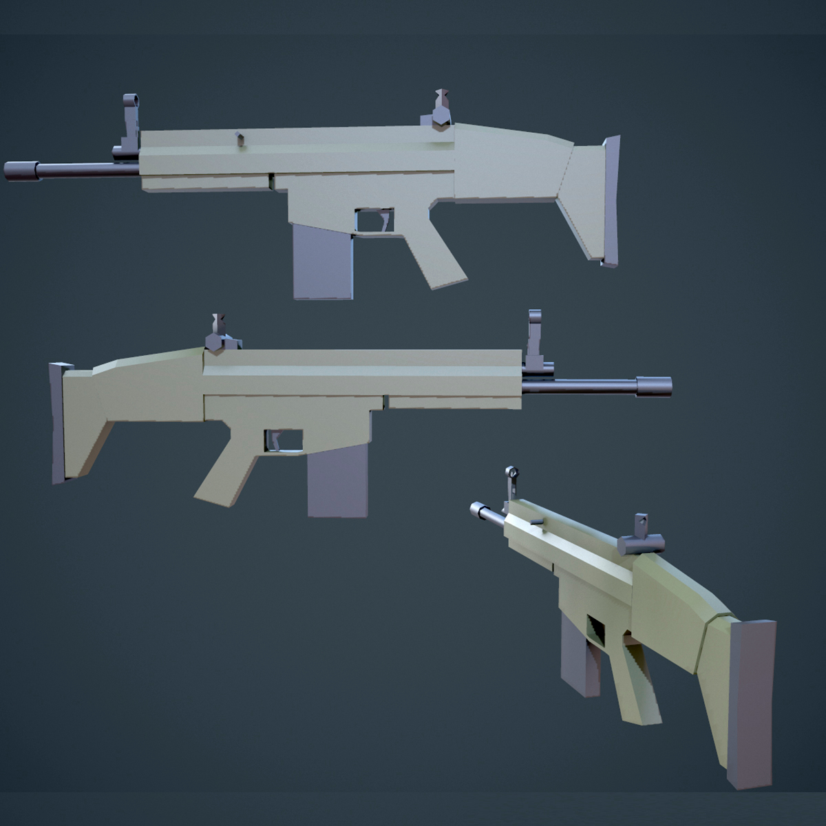 3D stylized weapons 30 games - TurboSquid 1372813