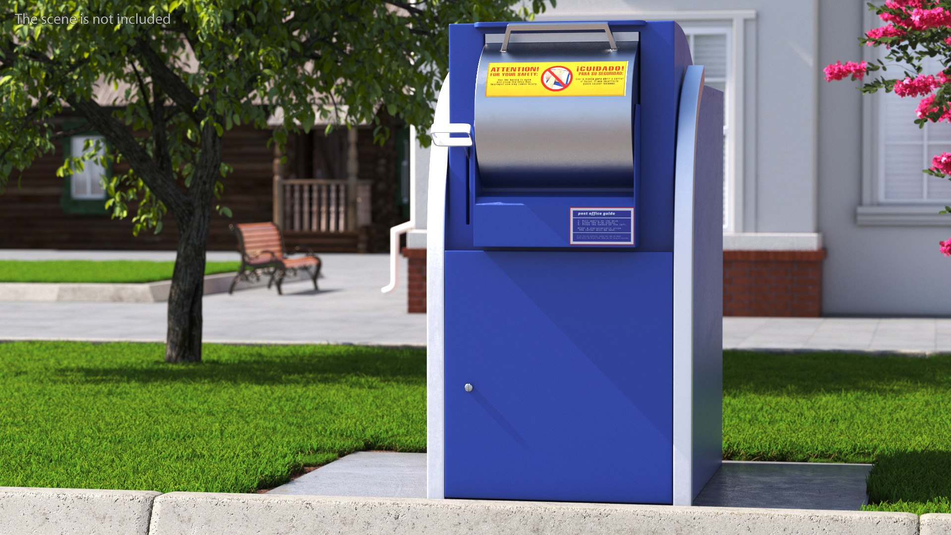 Parcel Drop Box Big 3D Model - TurboSquid 2027769