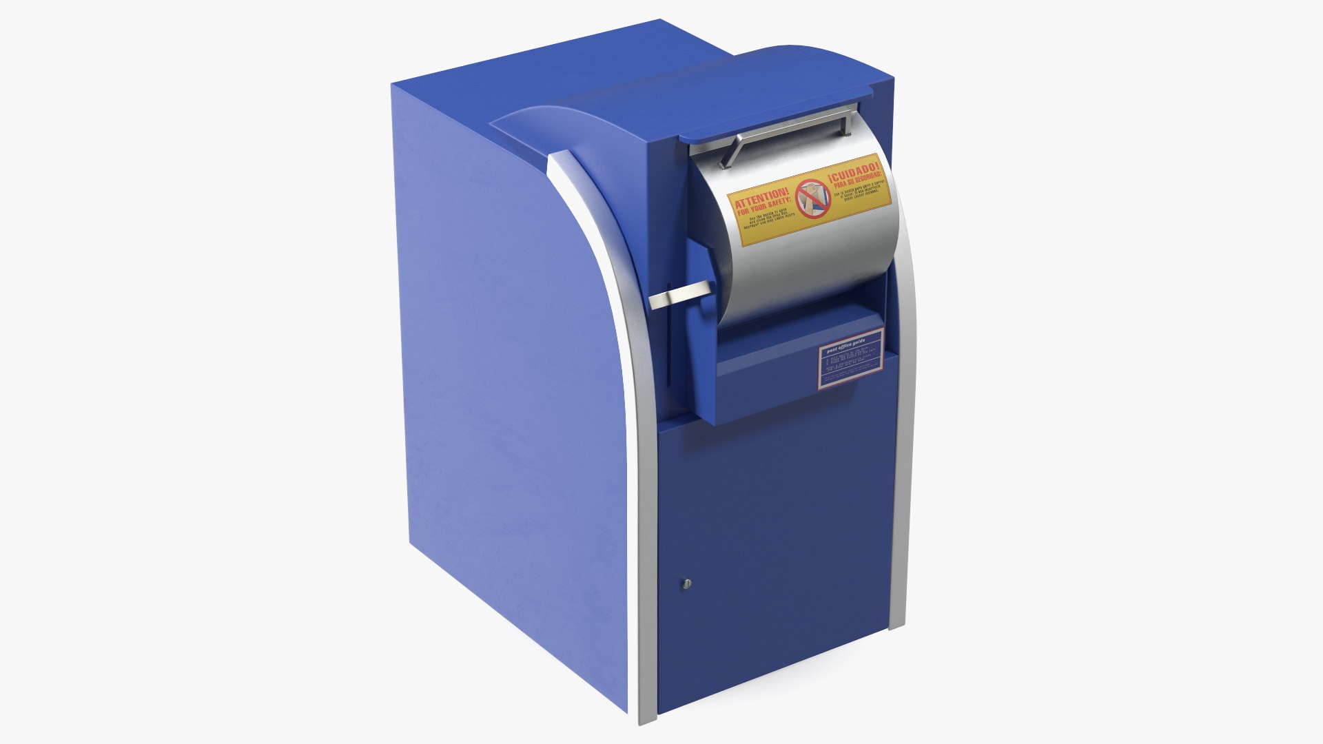 Parcel Drop Box Big 3D Model - TurboSquid 2027769