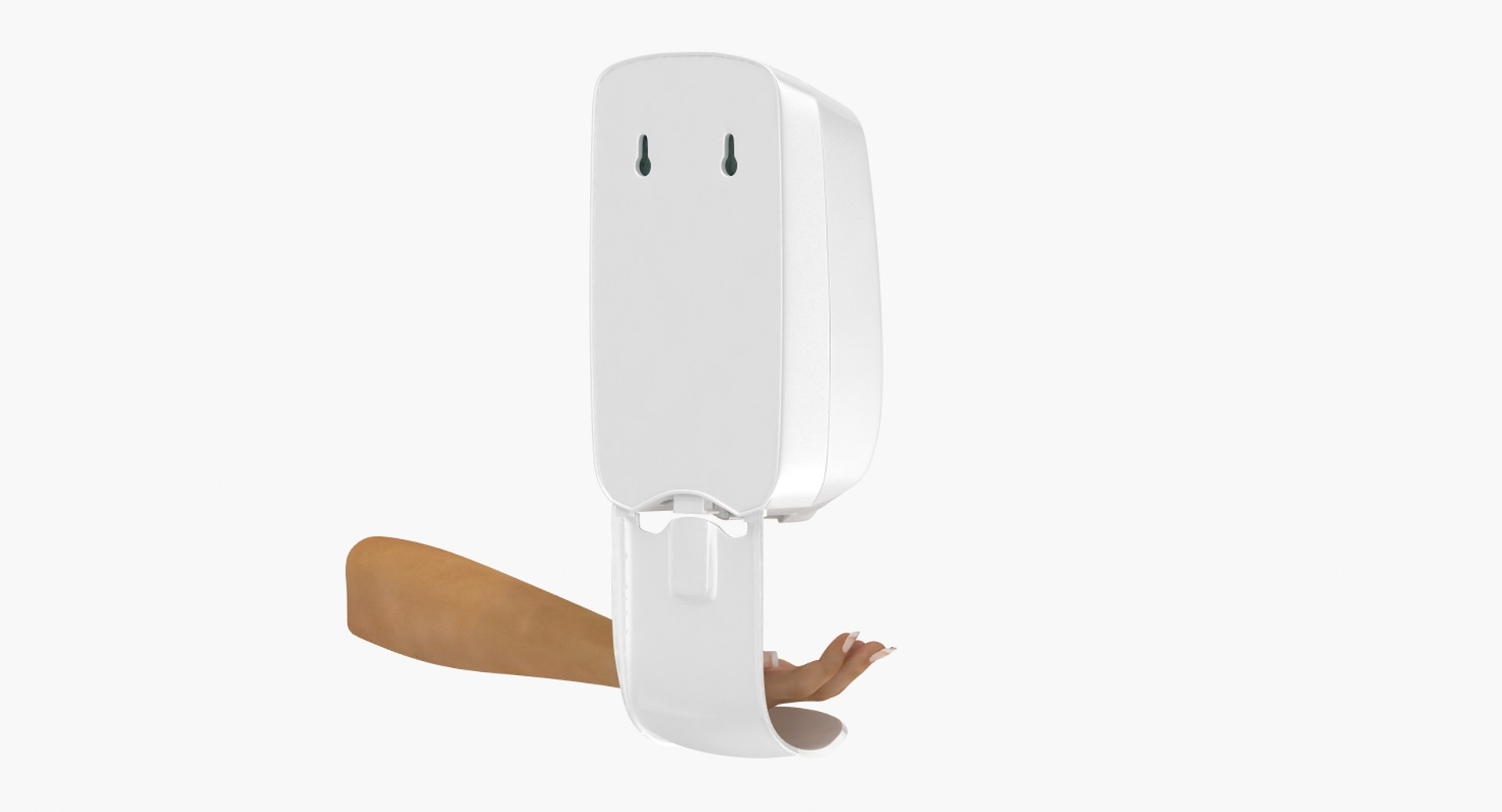 3D Sanitizer Dispenser Hand Model - TurboSquid 1284671