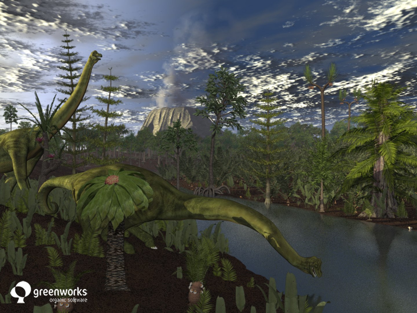 Prehistoric Trees Plants Xfrogplants Obj