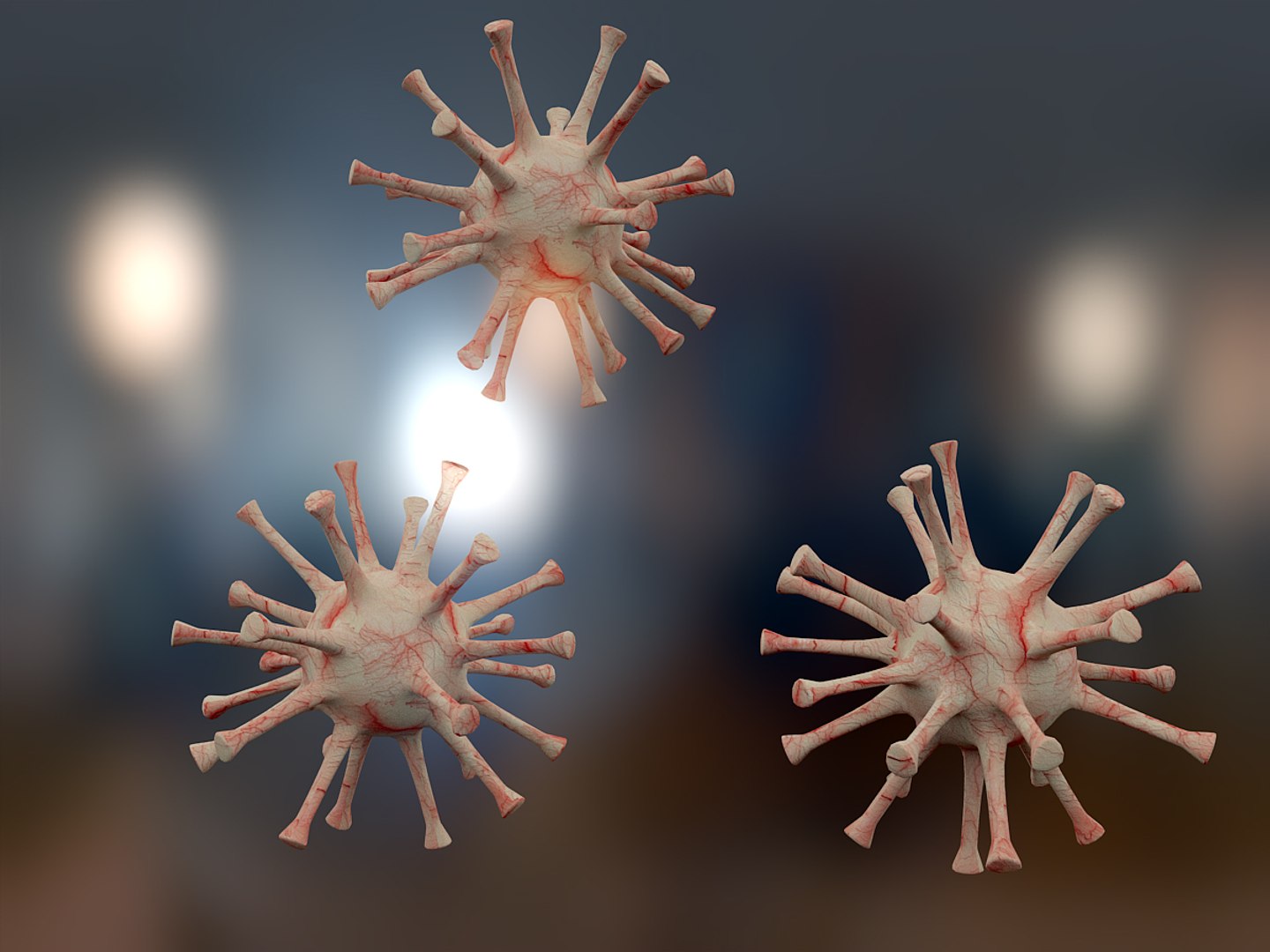 3d Bacteria Mutant