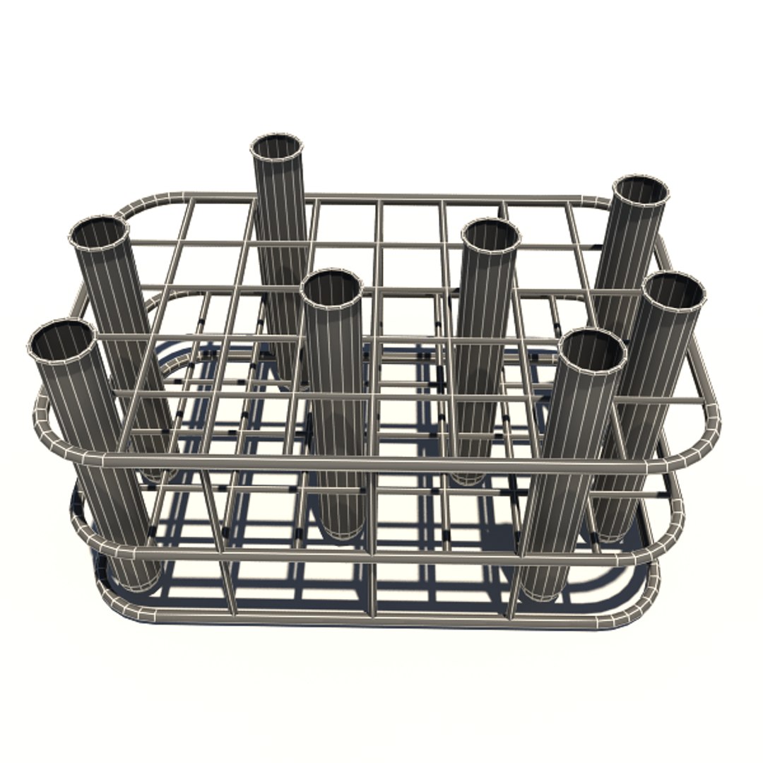 Lab Tubes Sample 3d Max