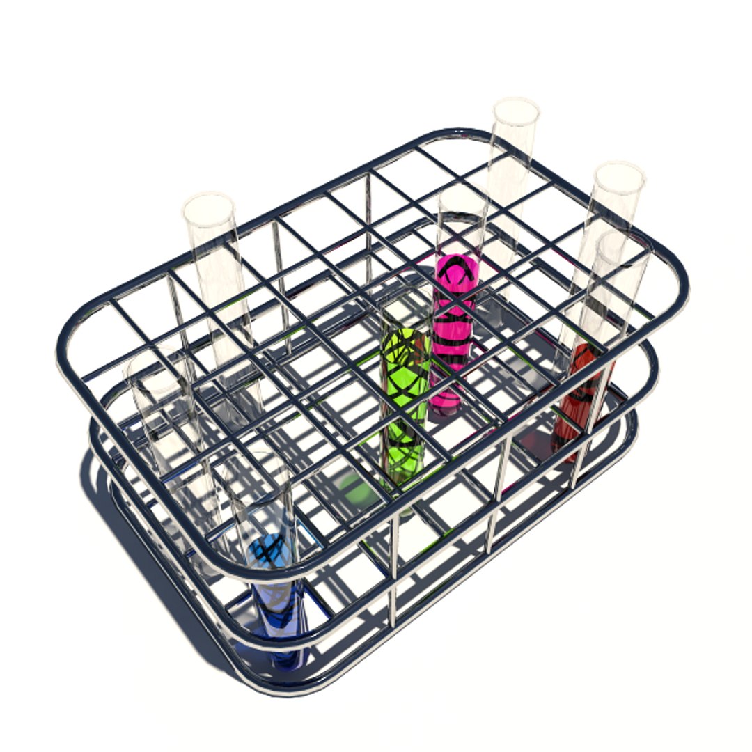 Lab Tubes Sample 3d Max