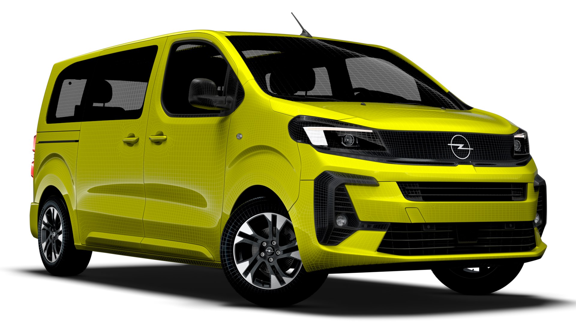 Opel Zafira Life Electric Medium 2024 3D Model - TurboSquid 2202228