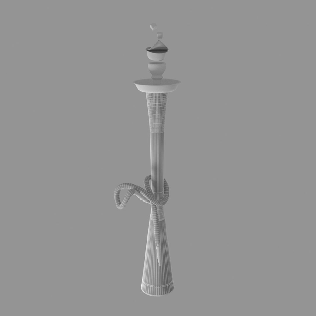 Shisha - hookah model - TurboSquid 1155022