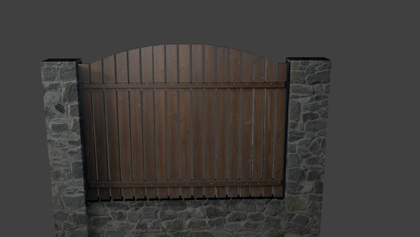 Free Wooden Fence 3D Models for Download | TurboSquid