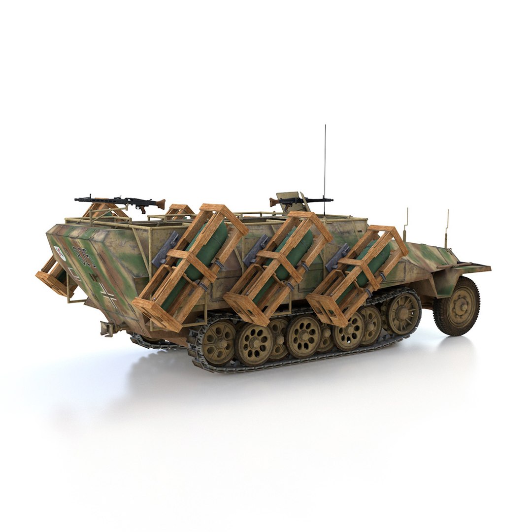 Sd Kfz 1 Ausf 3D Model - TurboSquid 1401992