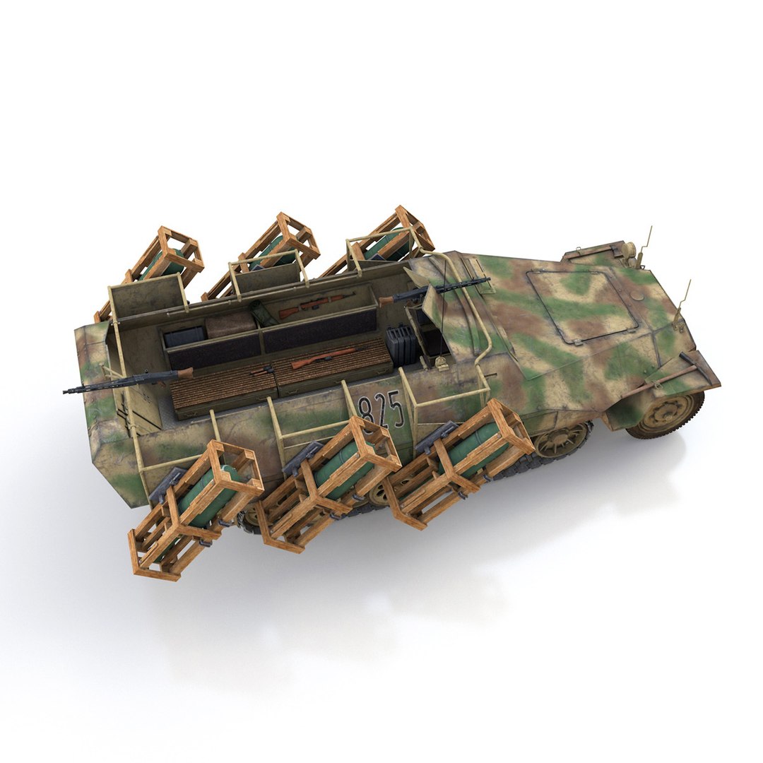Sd Kfz 1 Ausf 3D Model - TurboSquid 1401992