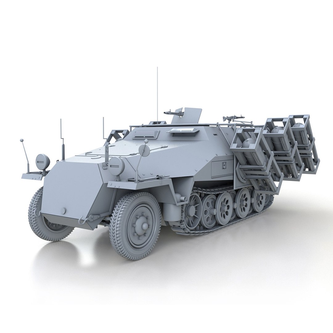 Sd Kfz 1 Ausf 3D Model - TurboSquid 1401992