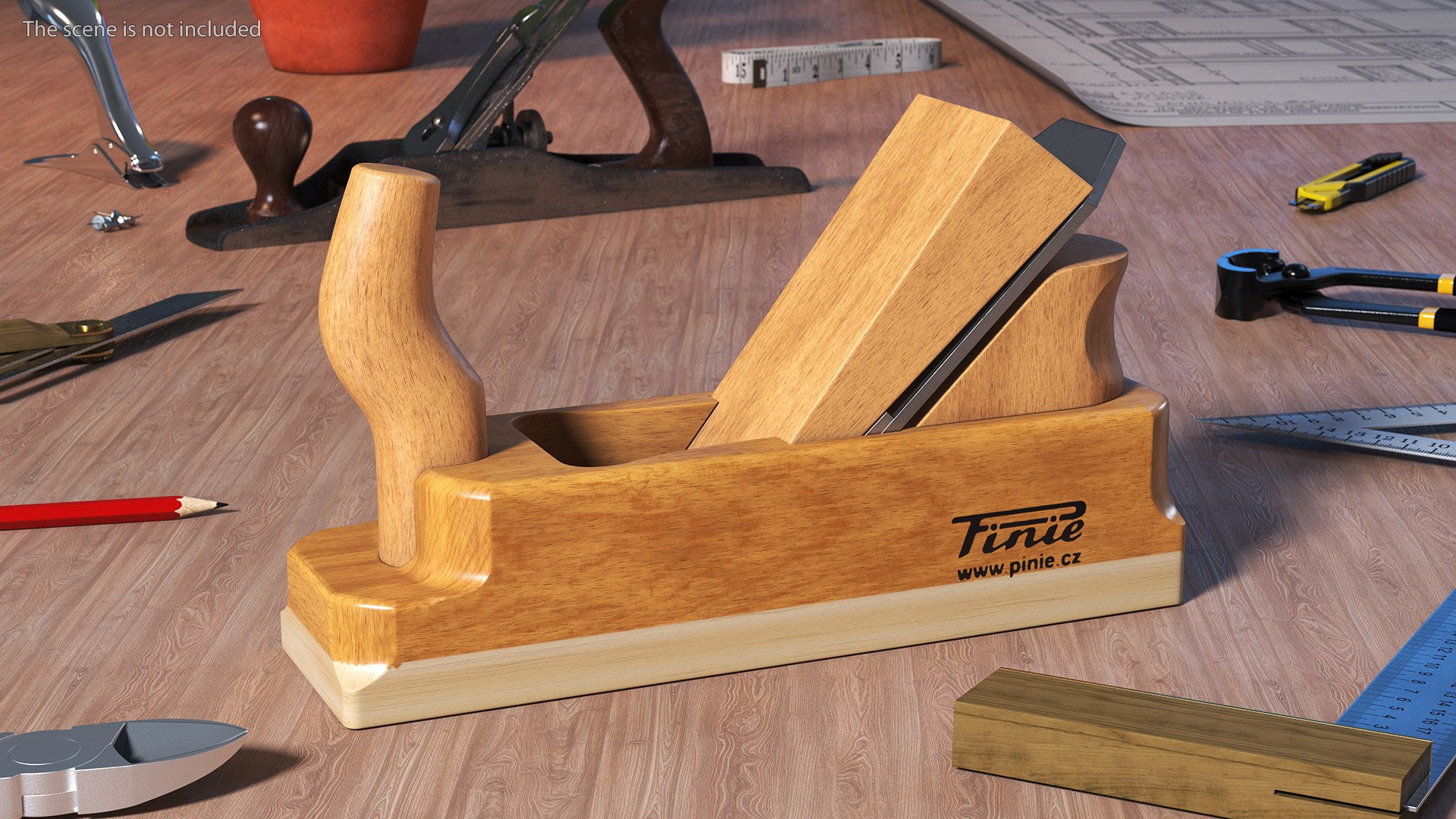 Wood Shaving Plane 3D Model - TurboSquid 2169026