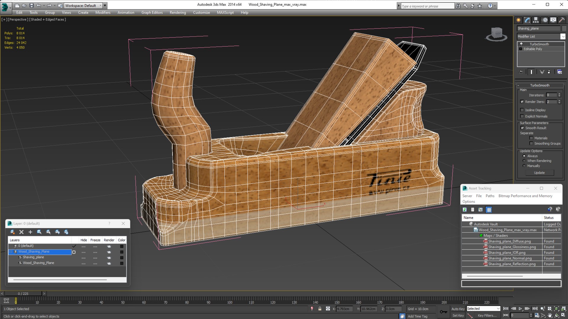 Wood Shaving Plane 3D Model - TurboSquid 2169026