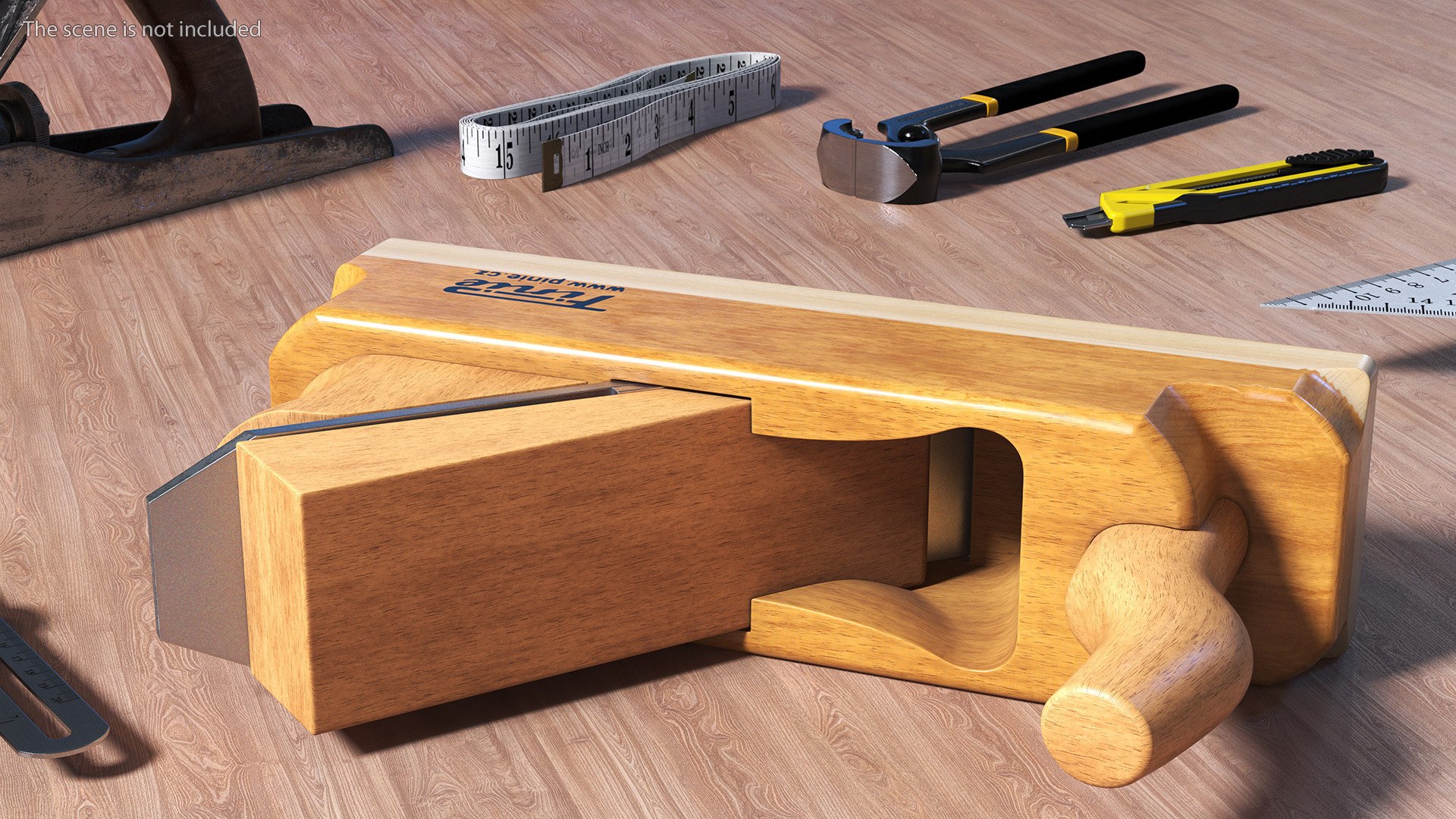 Wood Shaving Plane 3D Model - TurboSquid 2169026