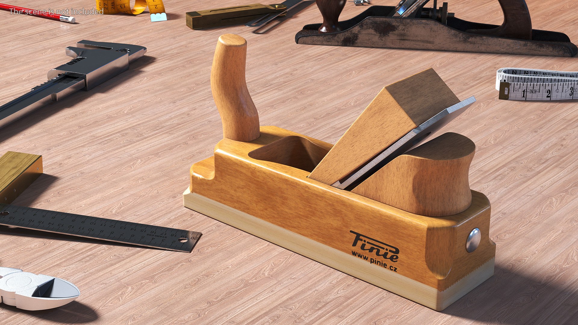 Wood Shaving Plane 3D Model - TurboSquid 2169026