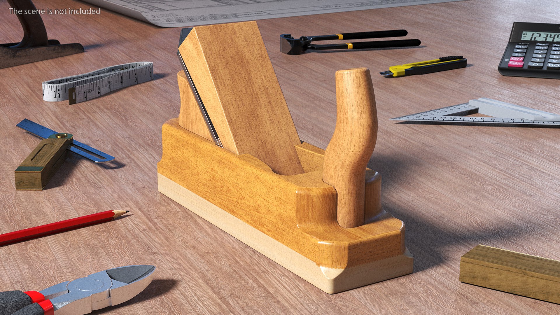 Wood Shaving Plane 3D Model - TurboSquid 2169026