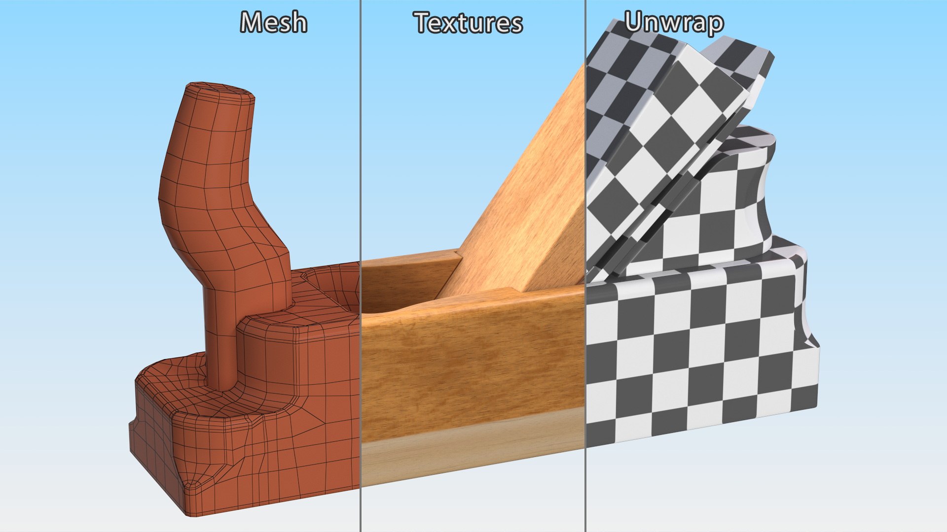 Wood Shaving Plane 3D Model - TurboSquid 2169026