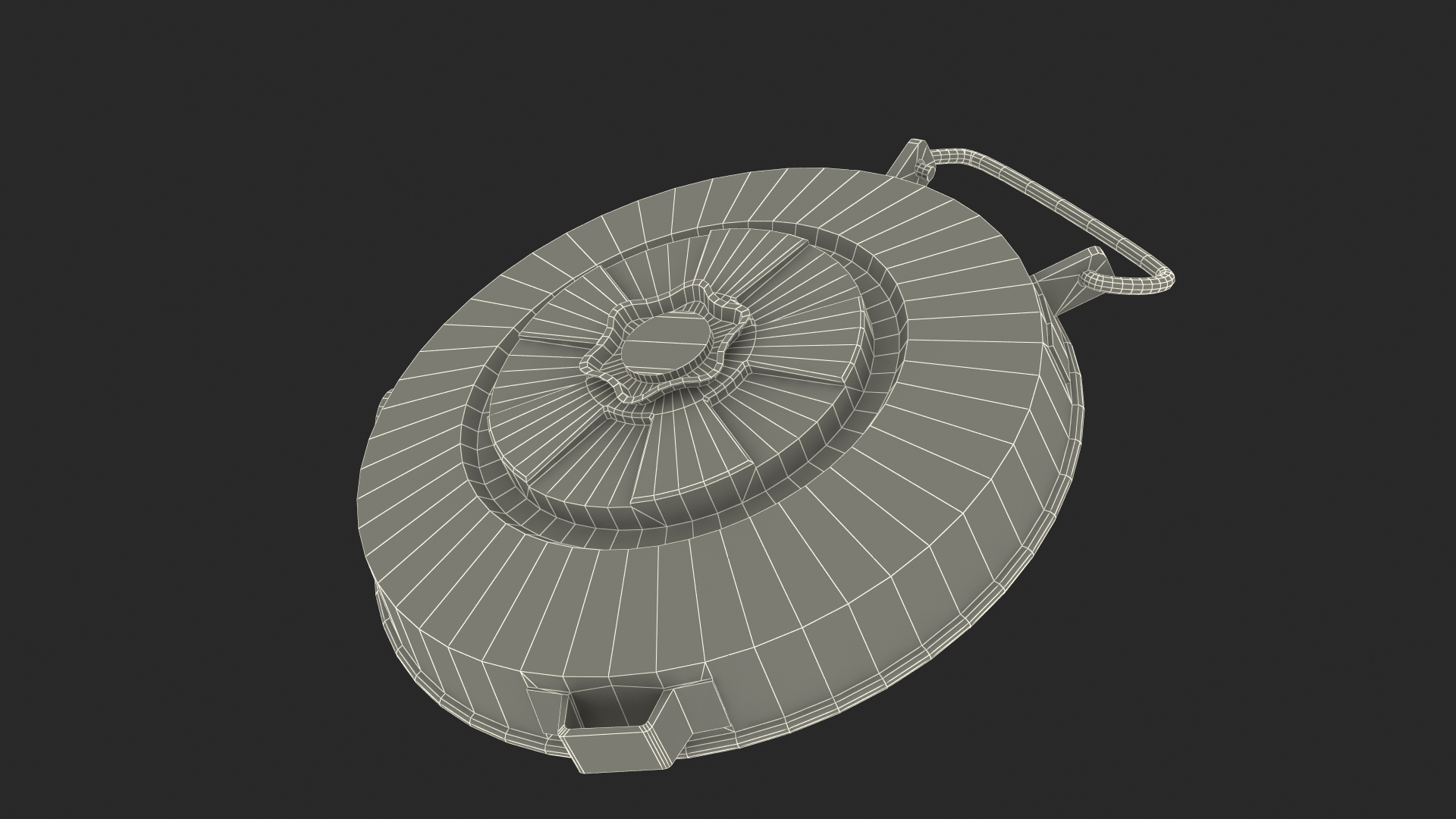 3D Tellermine 42 Anti-tank Landmine - TurboSquid 2120429