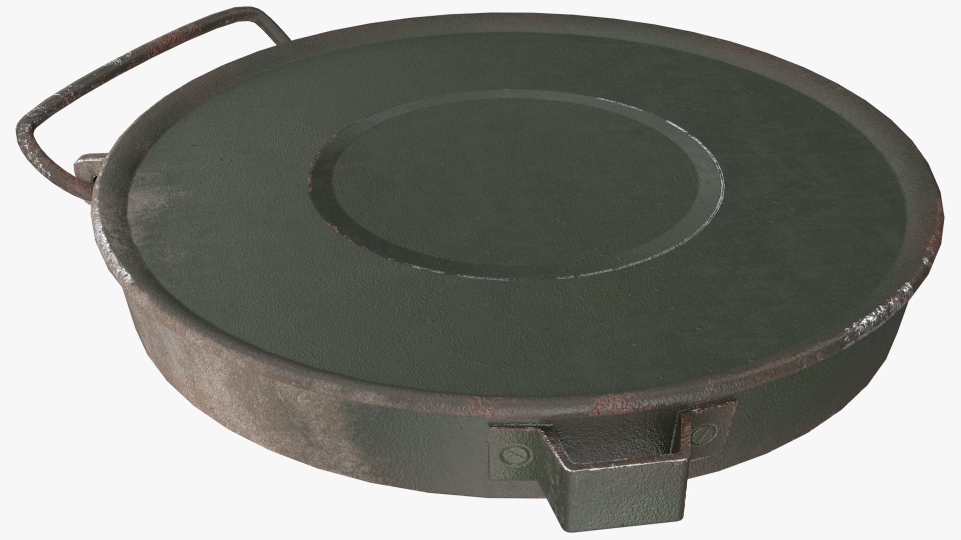 3D Tellermine 42 Anti-tank Landmine - TurboSquid 2120429