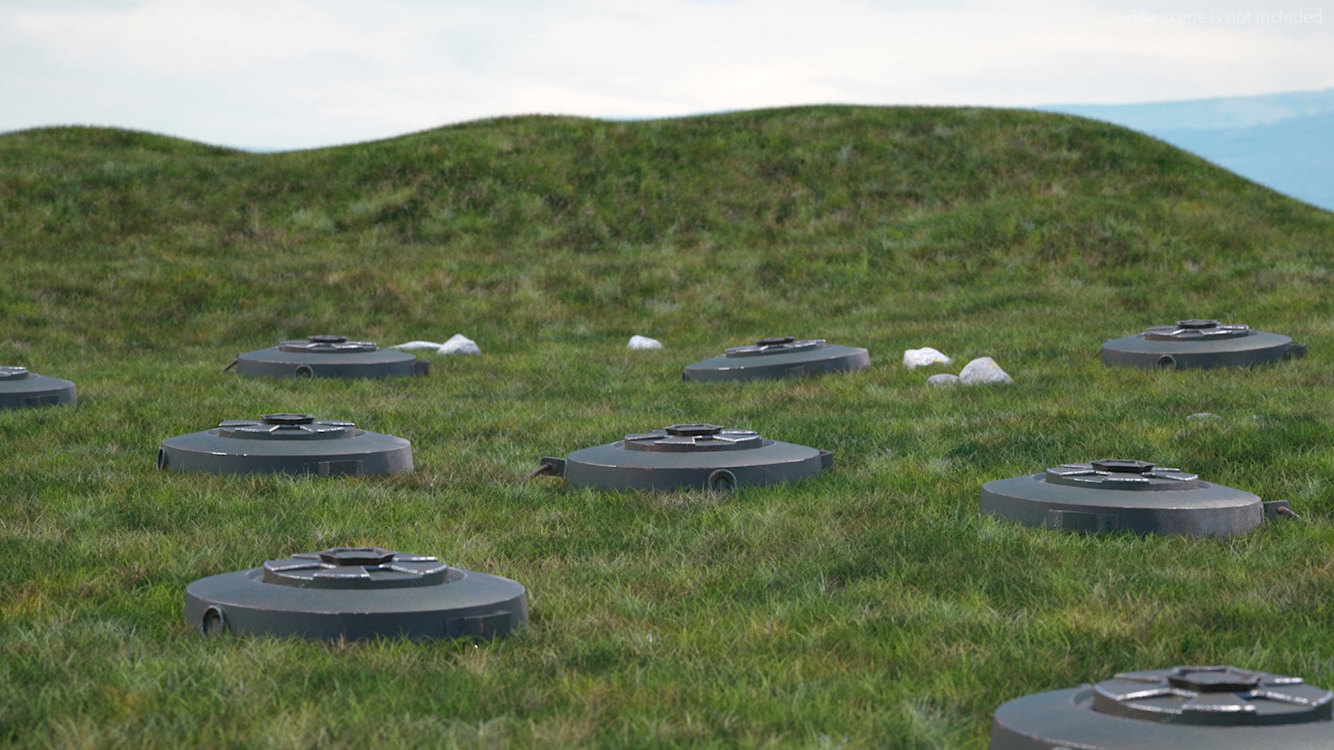 3D Tellermine 42 Anti-tank Landmine - TurboSquid 2120429