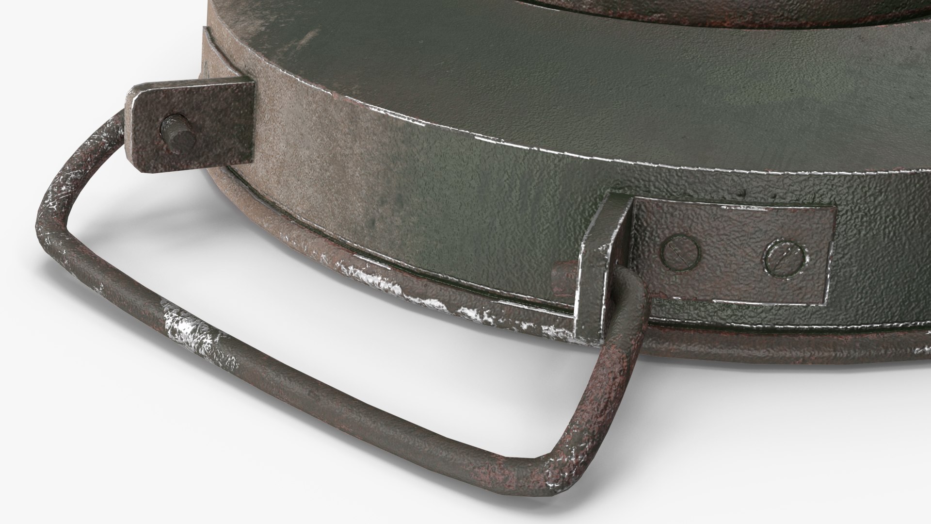 3D Tellermine 42 Anti-tank Landmine - TurboSquid 2120429