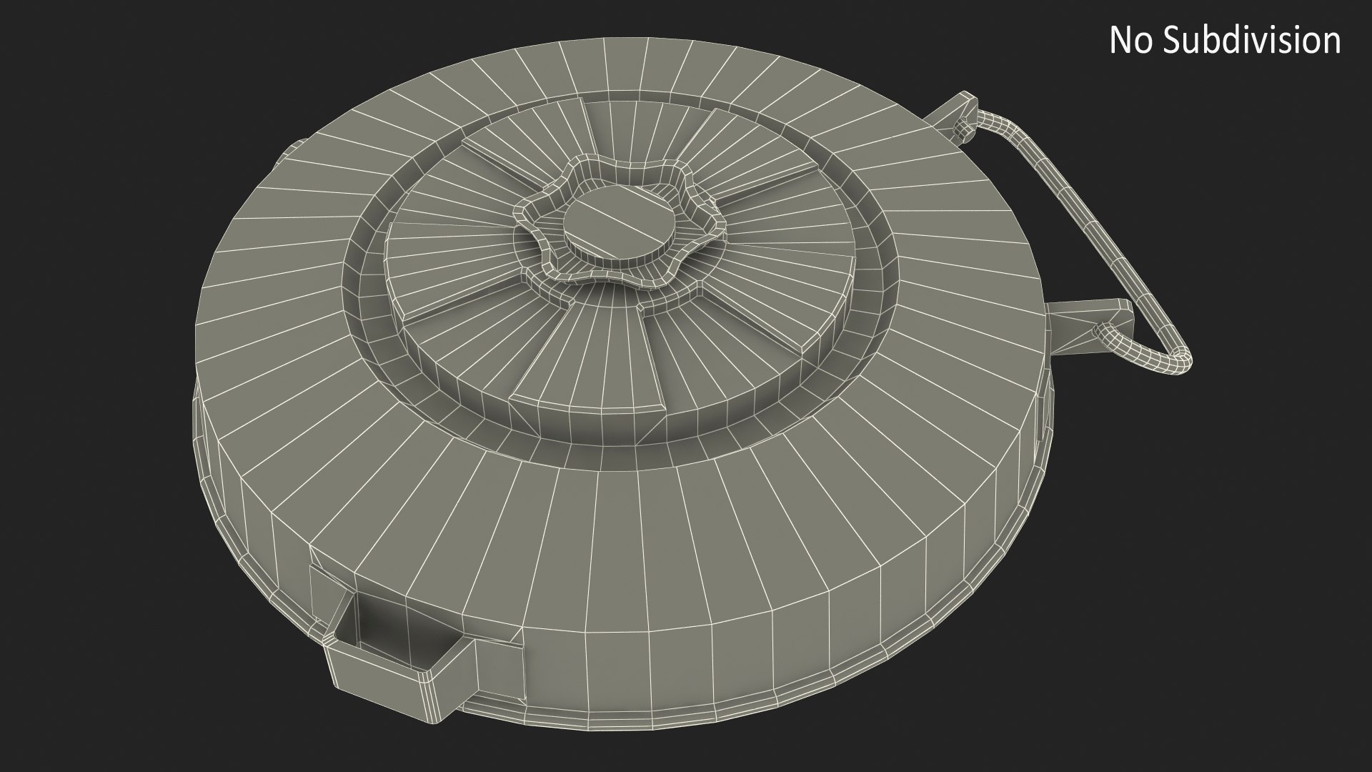 3D Tellermine 42 Anti-tank Landmine - TurboSquid 2120429
