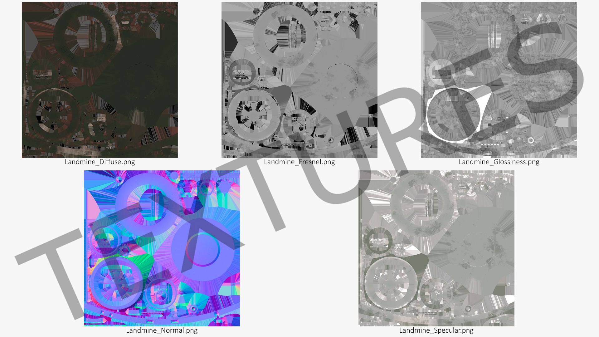 3D Tellermine 42 Anti-tank Landmine - TurboSquid 2120429