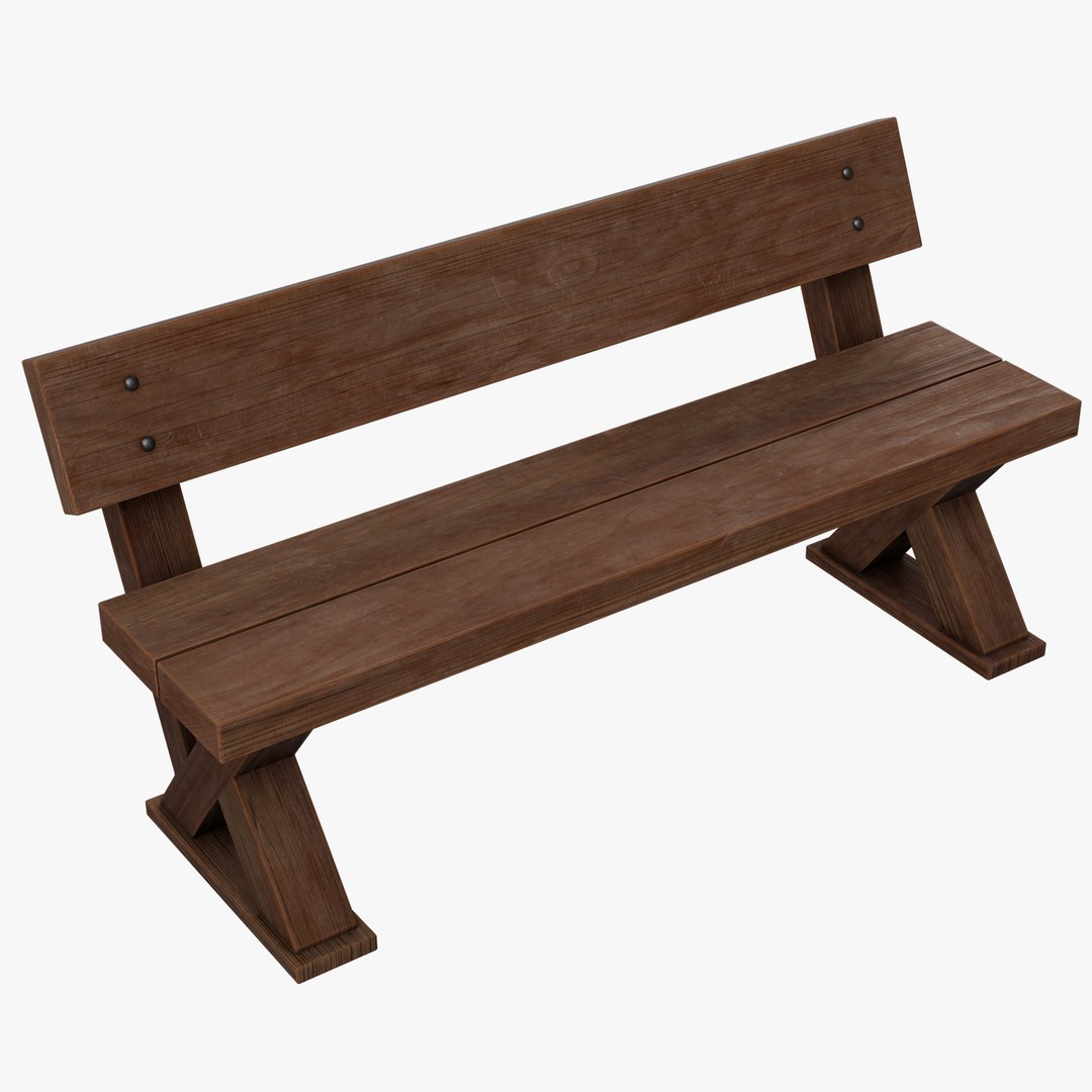 Park Bench model - TurboSquid 2062722