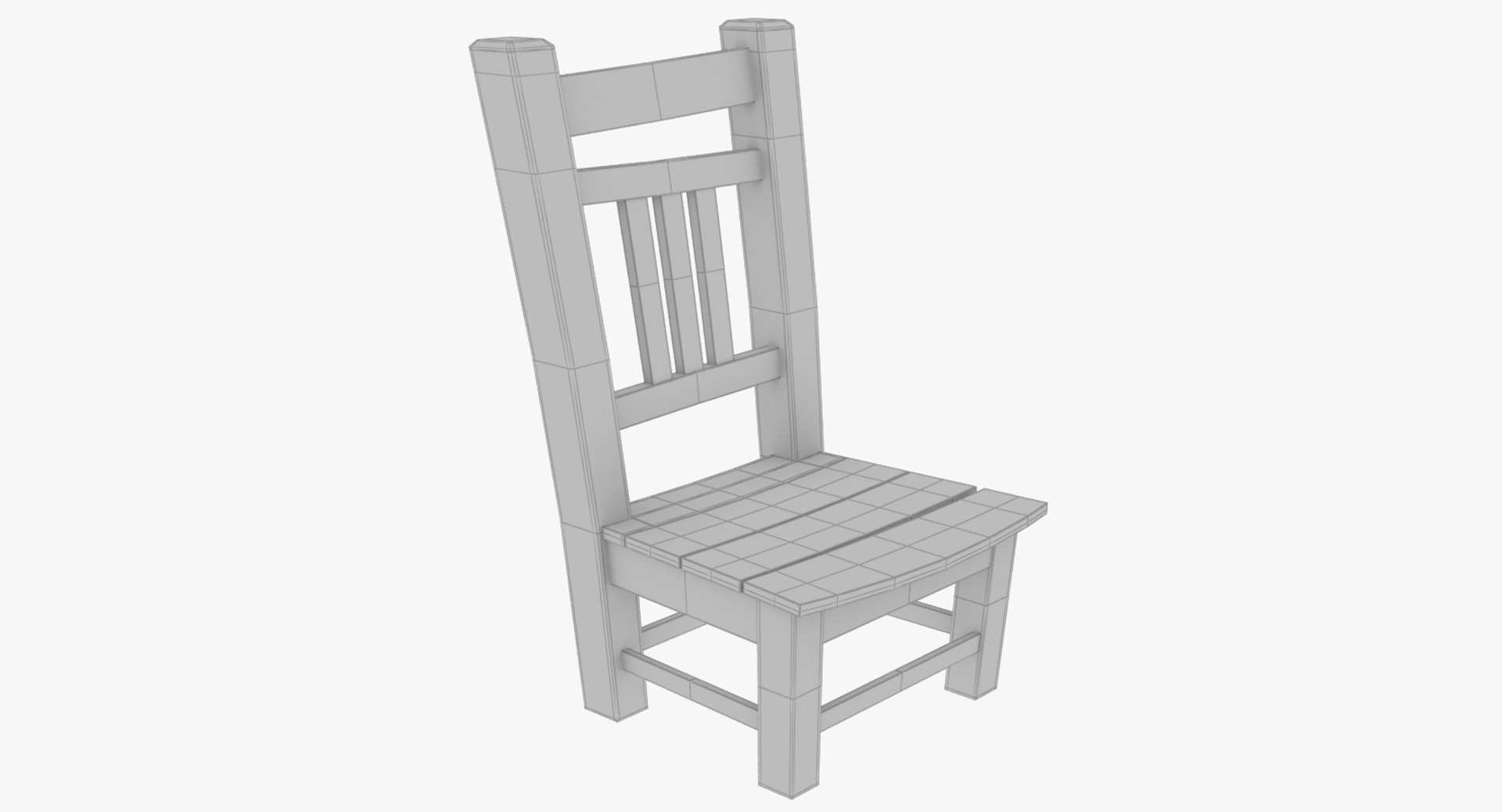 Cartoon Chair 3D - TurboSquid 1233615