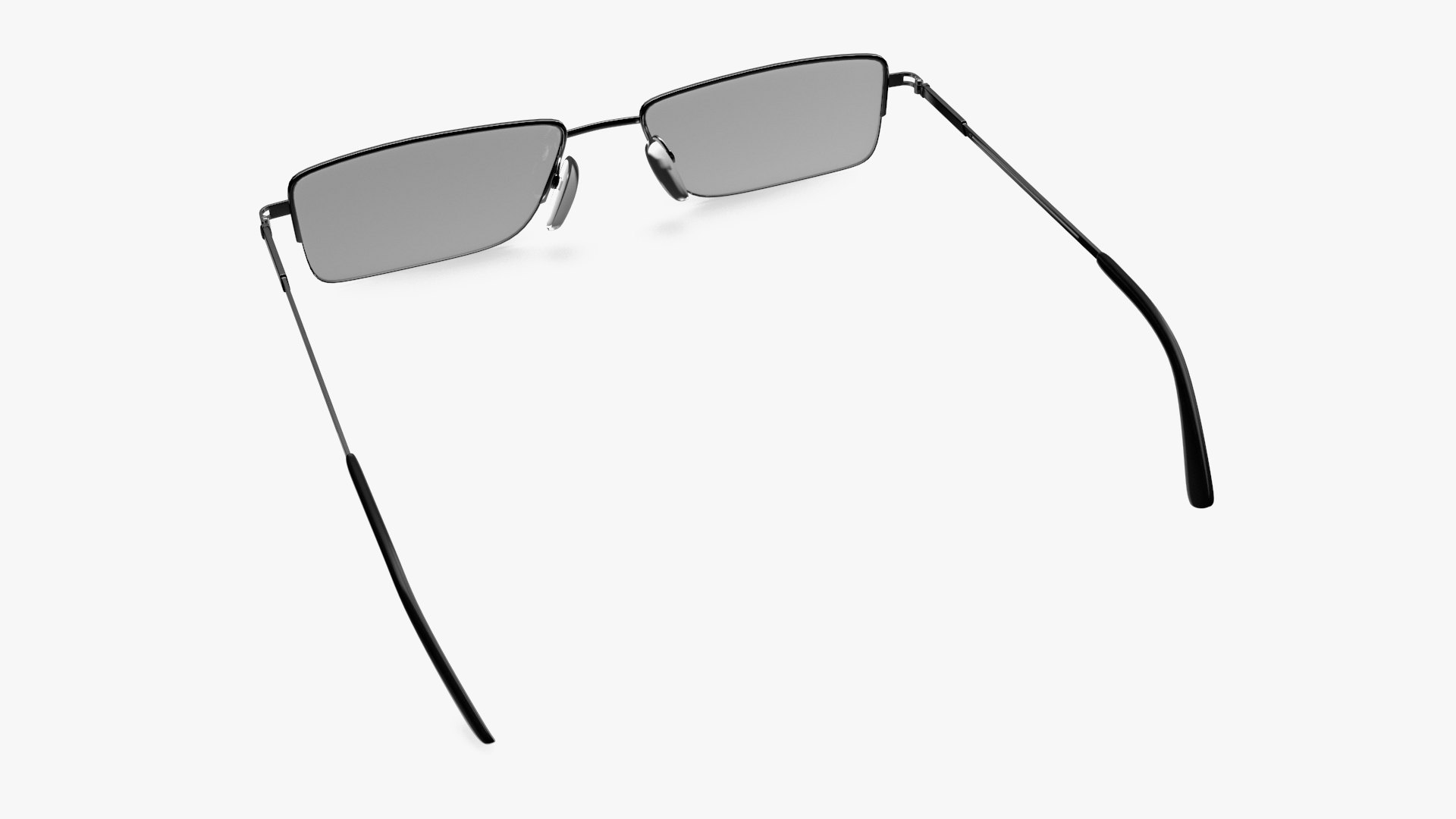 Rectangular Reading Glasses Model - TurboSquid 2147312
