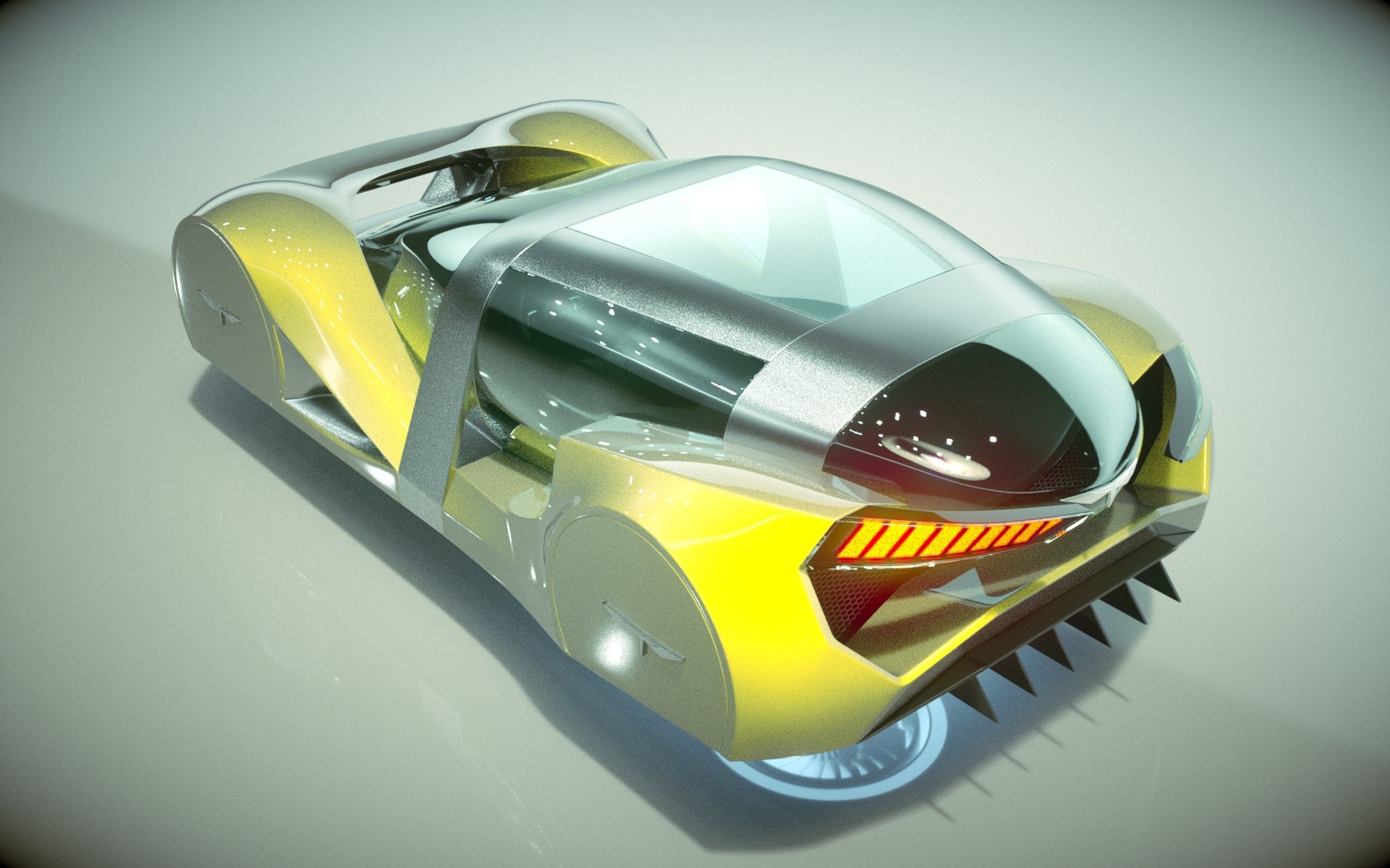 T Hover Car 41 3D Model - TurboSquid 1955572