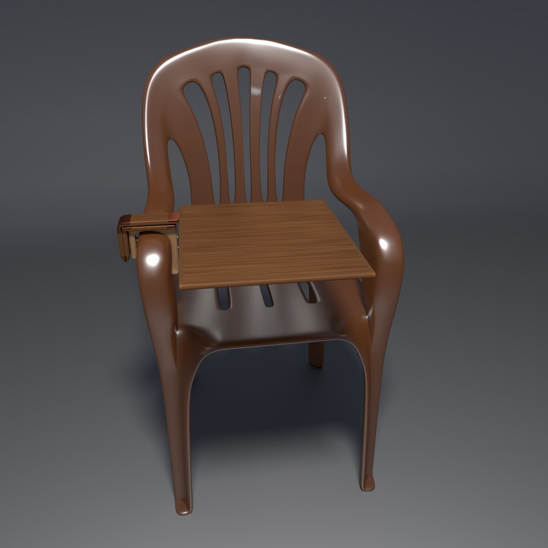Realistic Chair 2 3d Blend