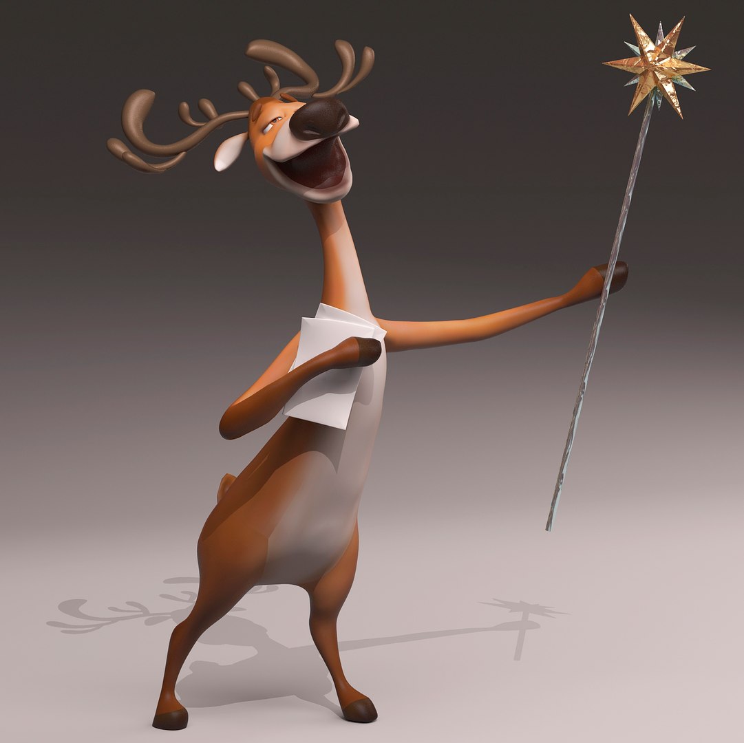 Max Deer Cartoon