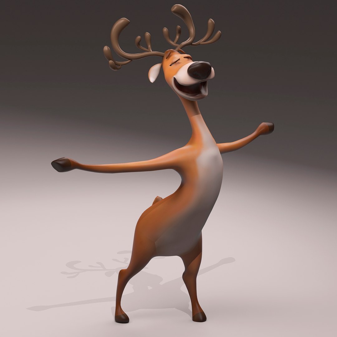 Max Deer Cartoon