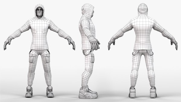 3D stylized guy model - TurboSquid 1707310